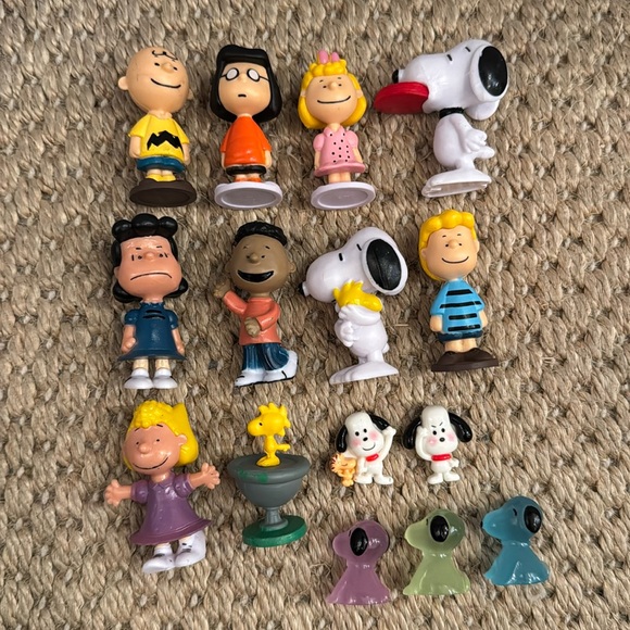 Peanuts | Toys | Peanuts Charlie Brown Character Lot New Condition 5 ...